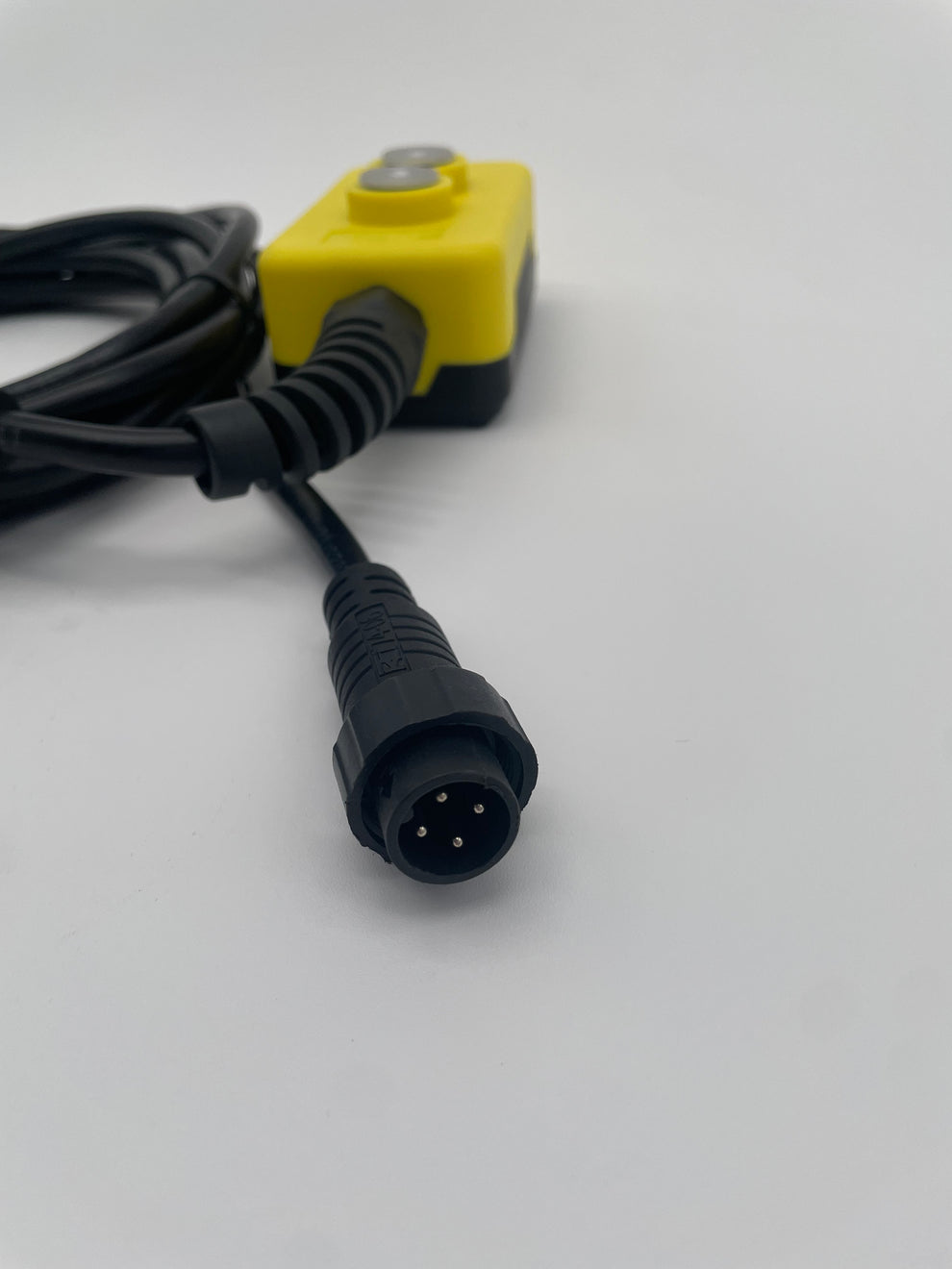 KTI 2 Button Remote and 15 Foot Cable with 4 Pin Quick Disconnect ...